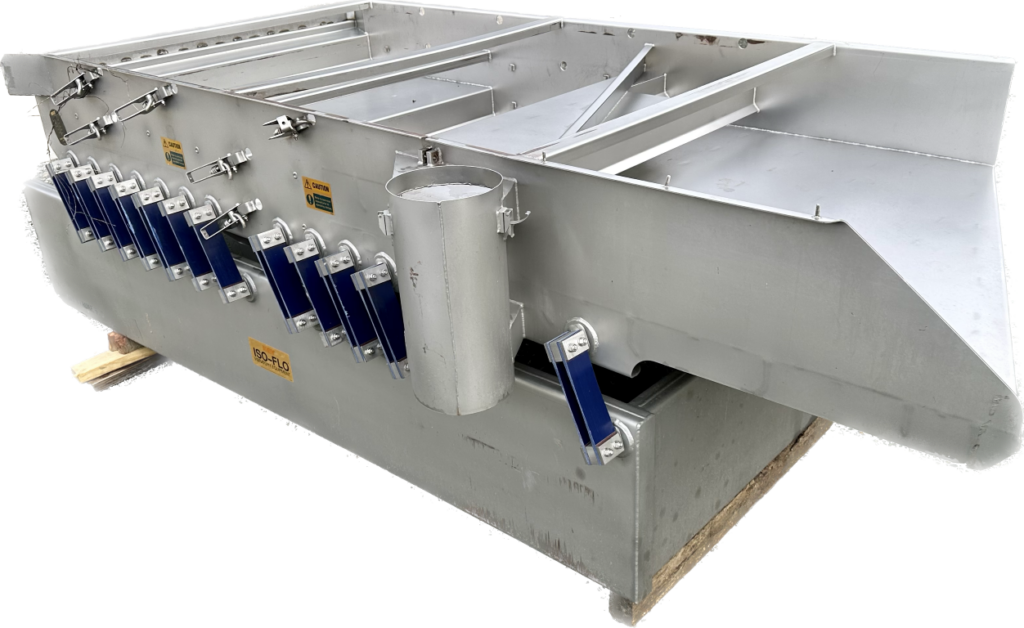 ITEM 2630: 48” x 93” KEY ISO FLO VIBRATING SIFTER/DEWATERING TABLE ...